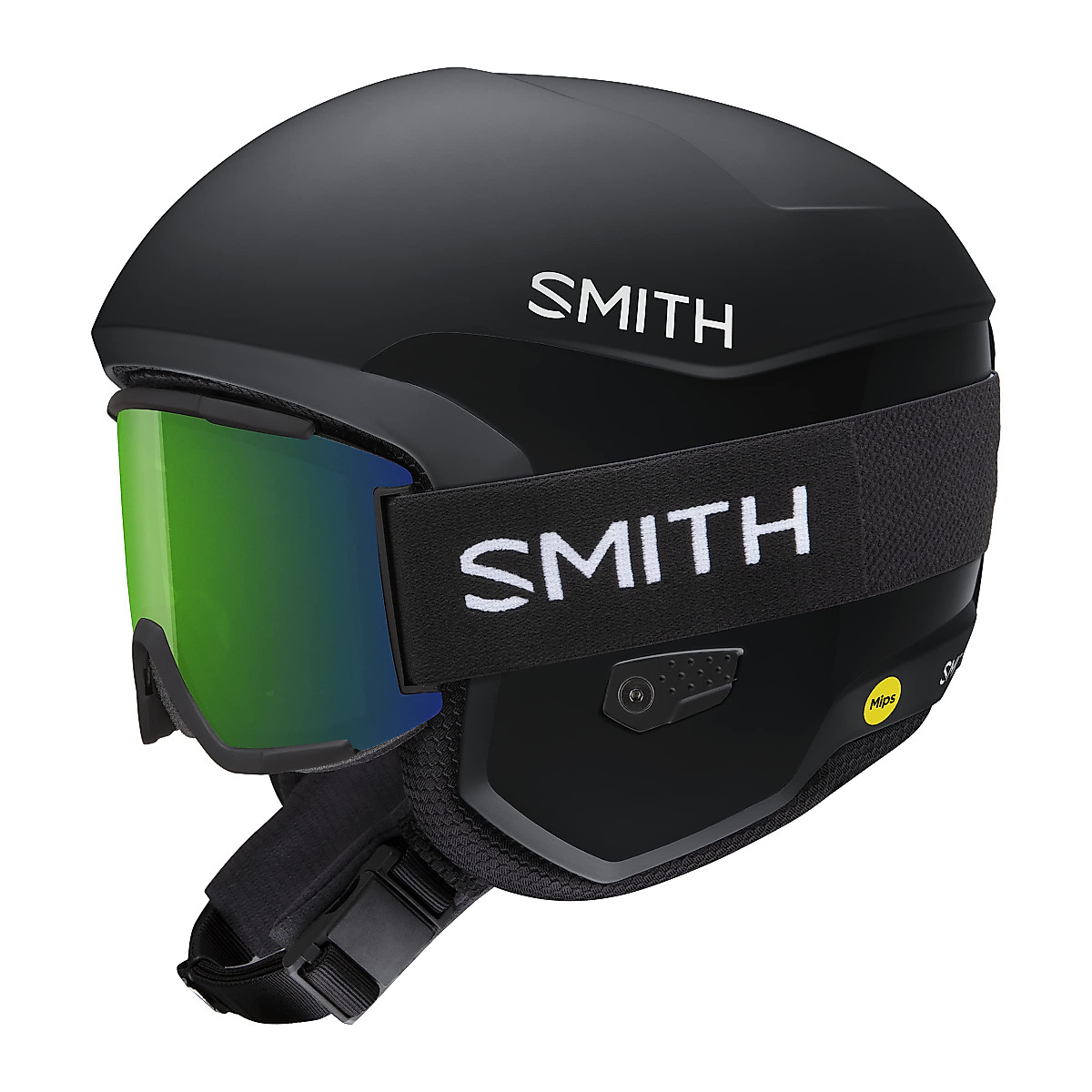 Smith Icon MIPS Snow Sport Helmet (Matte Black, Large)