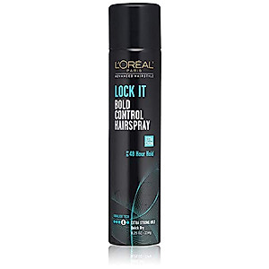 L'Oreal Paris Advanced Hairstyle Lock It Bold Control Hairspray 8.25 Ounce