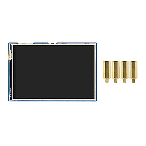 waveshare 3.5inch Touch Display Module for Raspberry Pi Pico 65K Colors 480×320 Pixels Resistive Touch Controller XPT2046 ILI9488 Driver Using SPI Bus