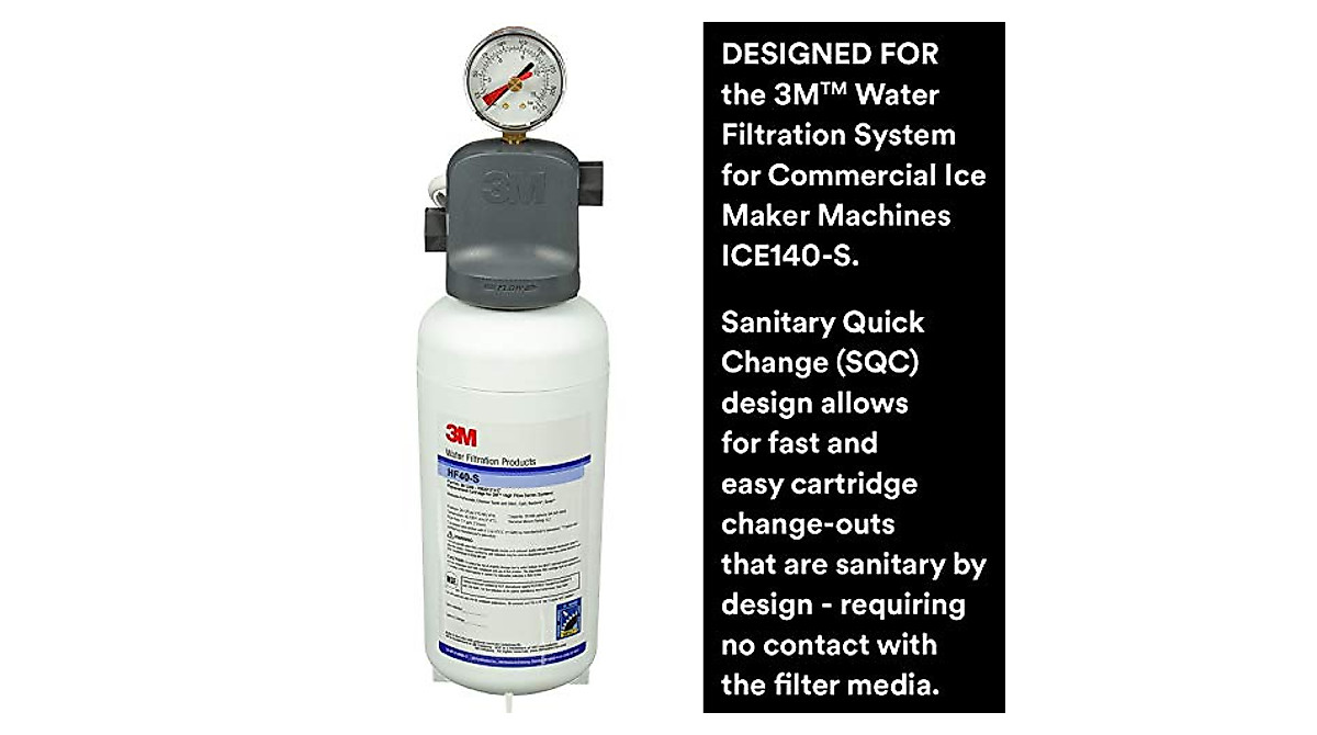 3M Aqua-Pure HF40-S Water Filtration Cartridge for Ice Makers