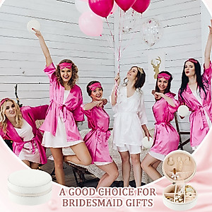 12 Pcs Travel Jewelry Case Bridesmaid Gift Boxes Jewelry Travel Organizer Small Round Jewelry Box Mini Storage Box(White)