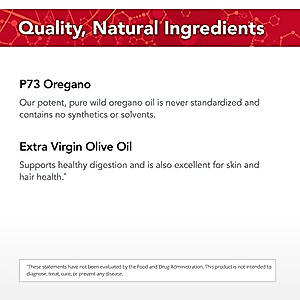 Physician's Strength OregaWild Extra Strength - 30 mL - High Carvacrol Formula - 100% Wild Oregano Oil - 432 Servings