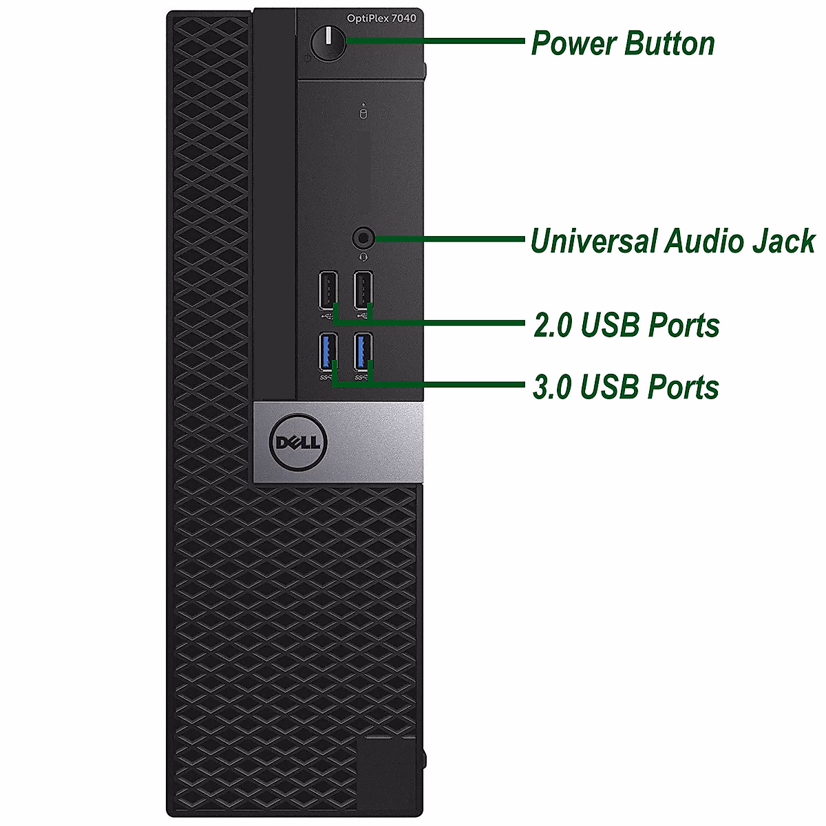 Dell OptiPlex 7040 SFF Computer Desktop PC, Intel Core i5 6500 3.2GHz Processor, 16GB Ram, 2TB SSD,Wireless Keyboard & Mouse, WiFi | Bluetooth, HDMI, Windows 10 Professional (Renewed)