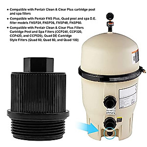 PERTF Filter Drain Plug 190030 Compatible with Pentair Pool and Spa Filter FNSP60 FNSP48 FNSP24 FNSP36 Parts