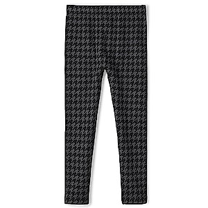 The Children's Place,Fleece Lined Legging Pant,Black,Medium (7/8)