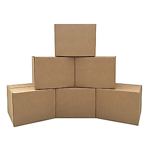 uBoxes Large Moving Boxes 20" x 20" x 15" (Pack of 6)