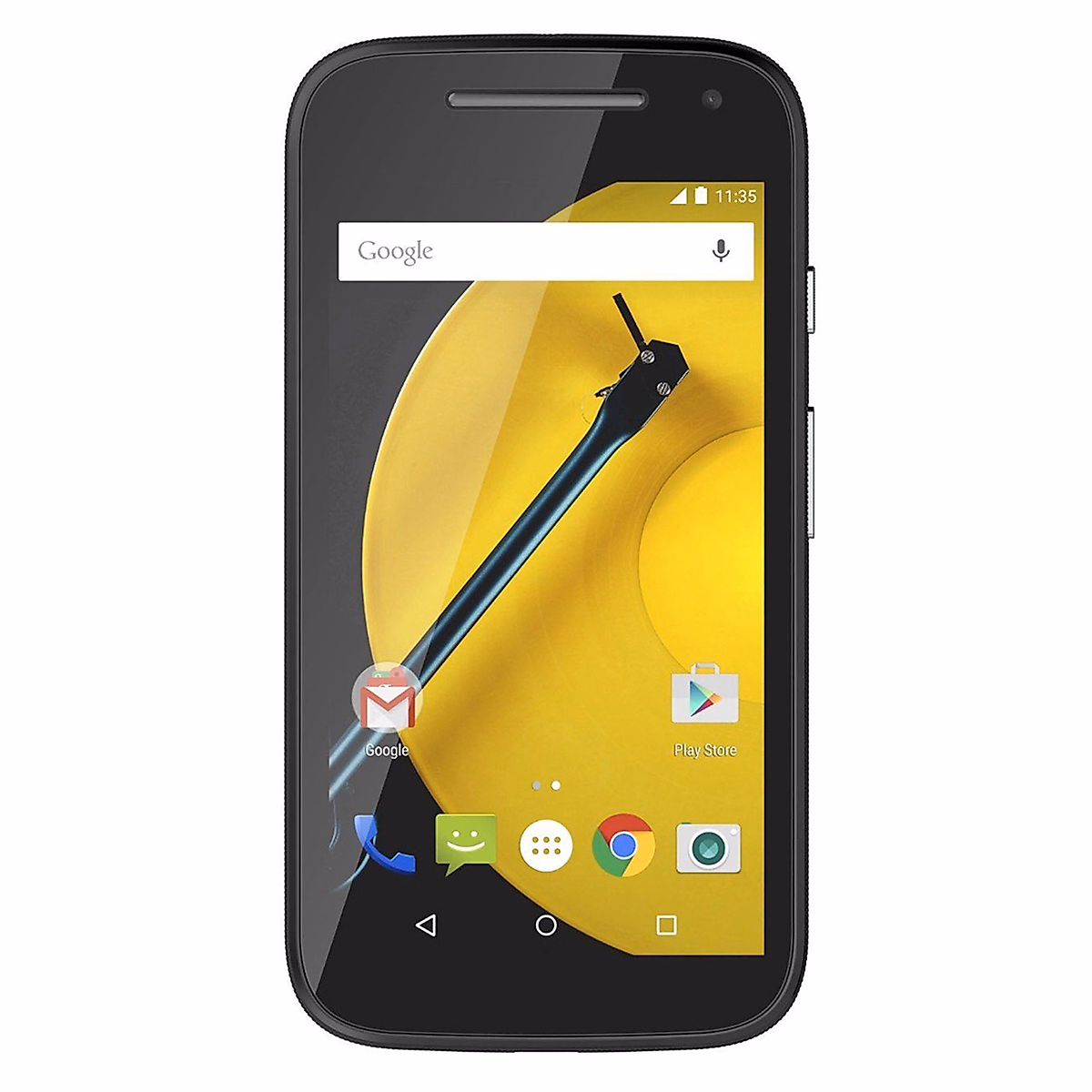 Motorola Moto E (2nd Generation) Locked Cellphone, Black
