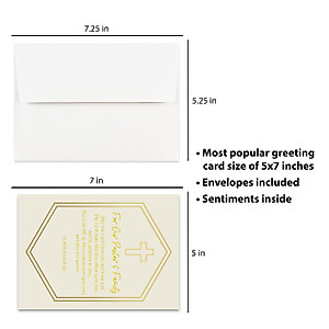 Simply Uncaged Christian Gifts Ministry Appreciation Card 5x7Inch for Pastor Family, Minister, Church Staff, Volunteers, Ministry Appreciation Gift Card for Ministers (Single Card)