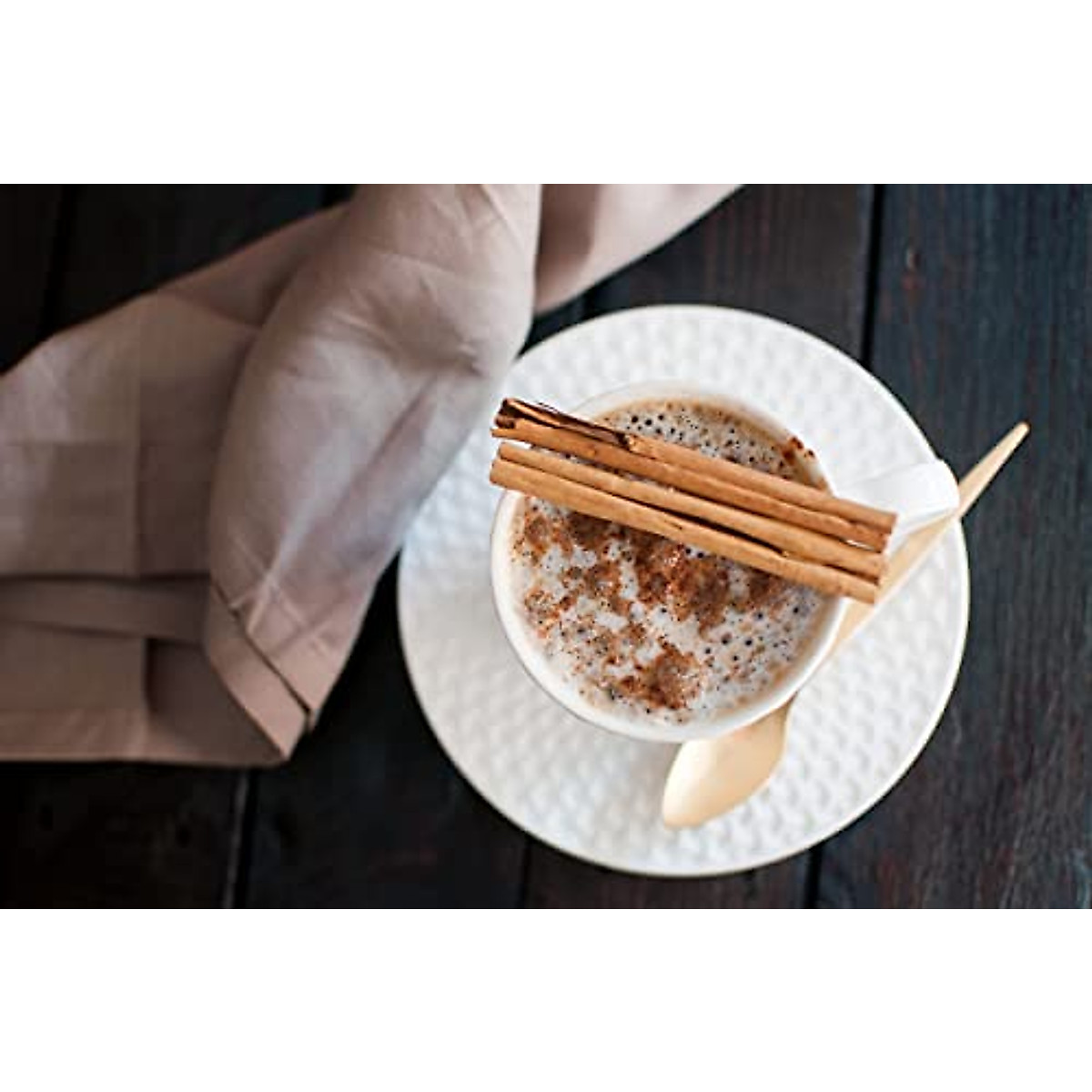 Fruidles Cinnamon Sticks, Premium Grade Harvested Natural Cassia Cinnamon, Strong Aroma, Perfect for Baking, Cooking & Beverages, Kosher Certified - 4 Oz