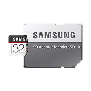 Samsung PRO Endurance 32GB 100MB/s (U1) MicroSDXC Memory Card with Adapter (MB-MJ32GA/AM) , Black/White