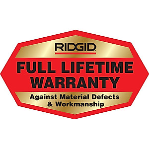 RIDGID 44913 600-I Pipe Threading Machine, Hand Held Power Drive Pipe Threading Machine with Carrying Case and Dual V-Jaw Support Arm for Stable Operation