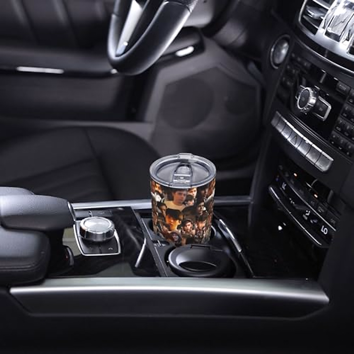 OAEWRE Nick Actors Robinson Stainless Steel Mug Insulated Tumbler Coffee Mugs with Lids and Straw Double Wall Vacuum Cup 20oz