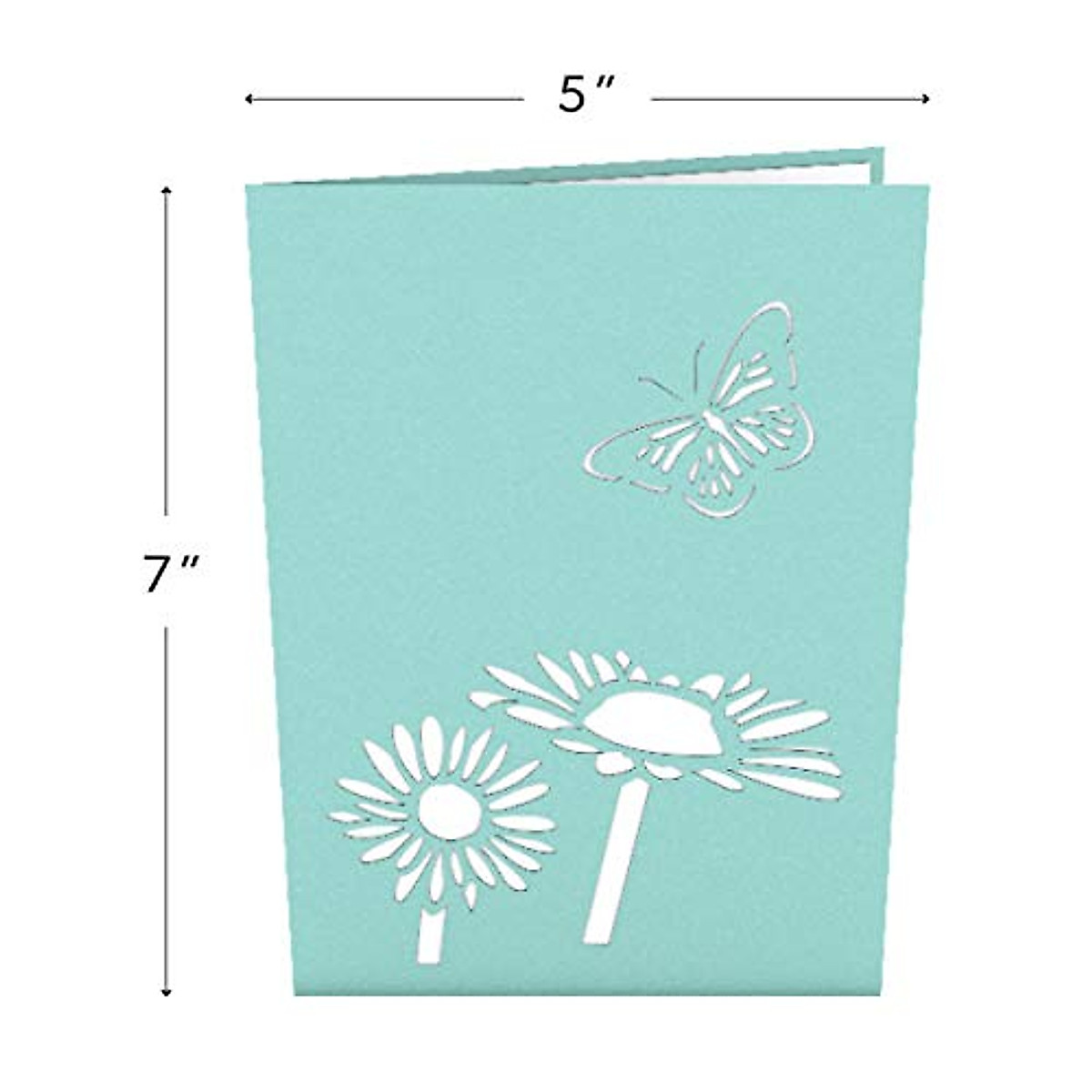 Lovepop Daisy Patch Pop Up Card - 3D Card, Greeting Card, Flower Card, Anniversary Card, Mother's Day Card, Birthday Card, Appreciation Card (Retiring Design)