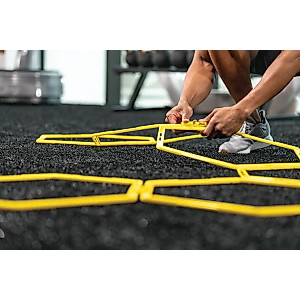 SKLZ Speed Web Trainer and Agility Ladder for Improved Footwork Yellow