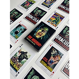 Gibsons Piatnik The Horror! Single Deck Playing Cards from Card Game | Pack of Cards