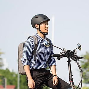 Adult Men Women Bike Helmet with Integrated Taillight for Urban Commuter Cycling Scooter E-Bike Skateboard