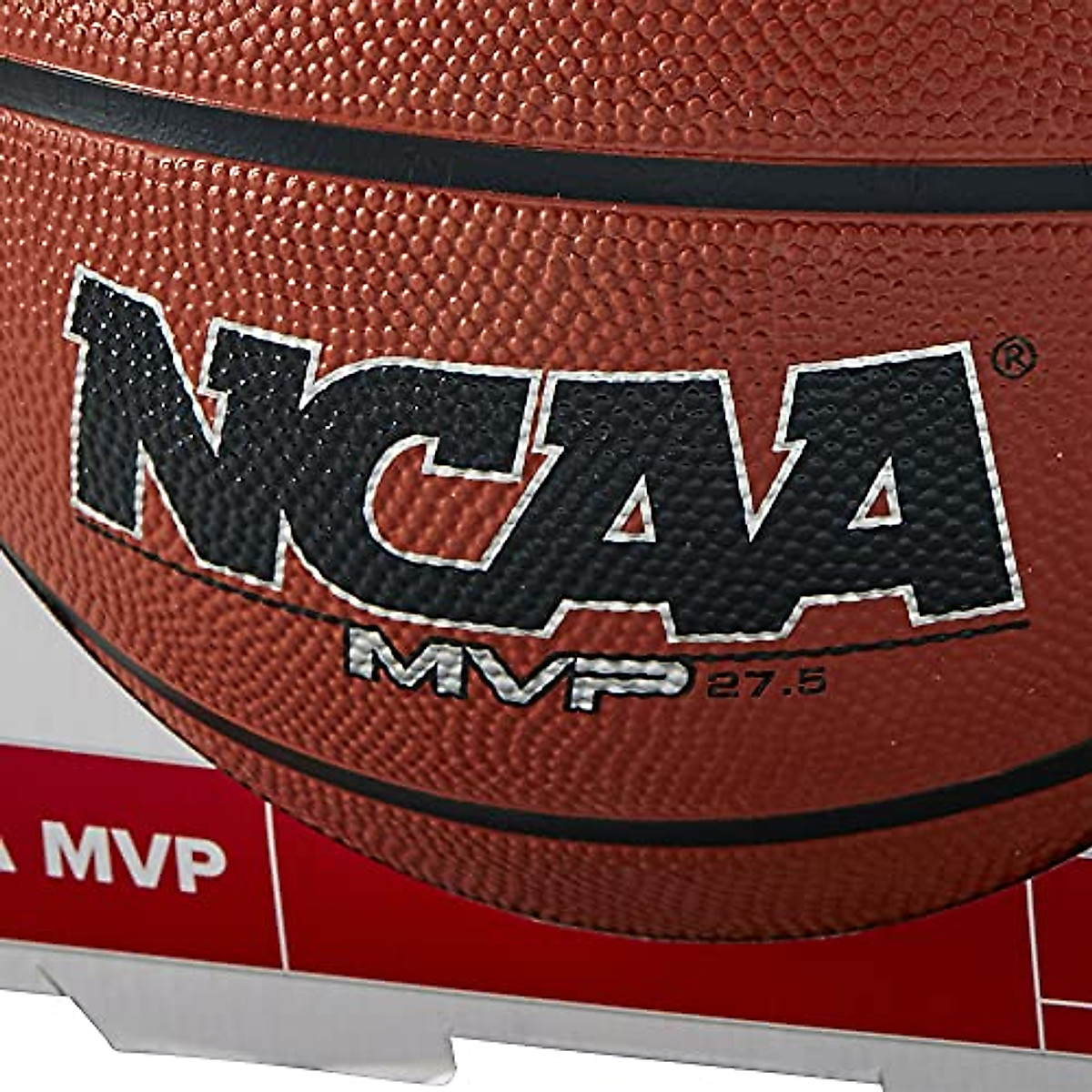 Wilson NCAA MVP Outdoor Basketball - Size 7 - 29.5", Orange
