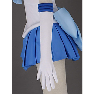 US size Women's Sailor Mercury Cosplay Costumes Mercury skirt suit (Female M)
