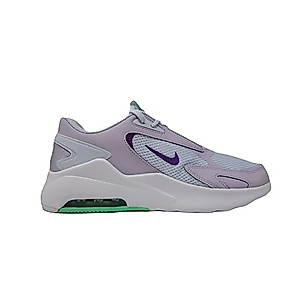 NIKE Women's Air Max 90 LTR (Gs) Gymnastics Shoes, Football Grey Wild Berry, 8 UK