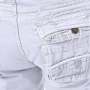 Akklian High Waisted Cargo Pants for Women Baggy Boyfriend Trousers Army Combat Work Pants with Multi Pockets