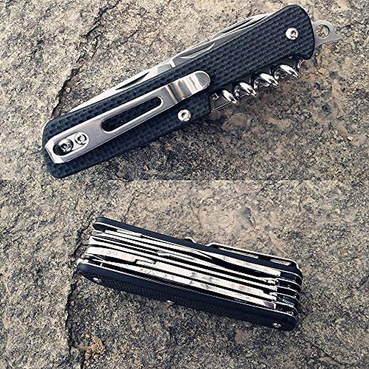 Ruike Multitool Small Pocket Knife for men Folding Camping Knife EDC Utility Outdoor Gear 17c27 Cool Steel Screwdriver LD51
