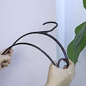 GoodtoU Clothes Hangers 40 Pack Plastic Heavy Duty Clothing Hangers for Everyday Standard Use