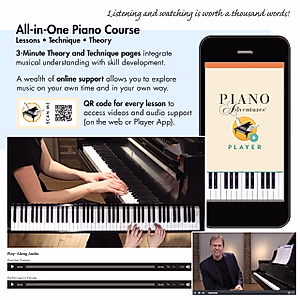 Adult Piano Adventures All-in-One Piano Course Book 2 Book/Online Audio