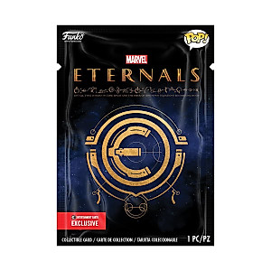 Eternals Kingo Pop! Vinyl Figure with Collectible Card - Entertainment Earth Exclusive