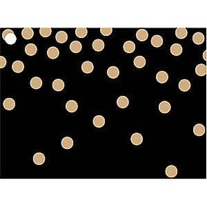 Gift Basket Making Kit and Supplies - Do It Yourself Diy Build Your Own Gift Basket Matching Supplies Market Tray Basket Cellophane Bag Shredded Crinkle Paper Ribbon Pull Bow (BLACK AND GOLD, X-LARGE)