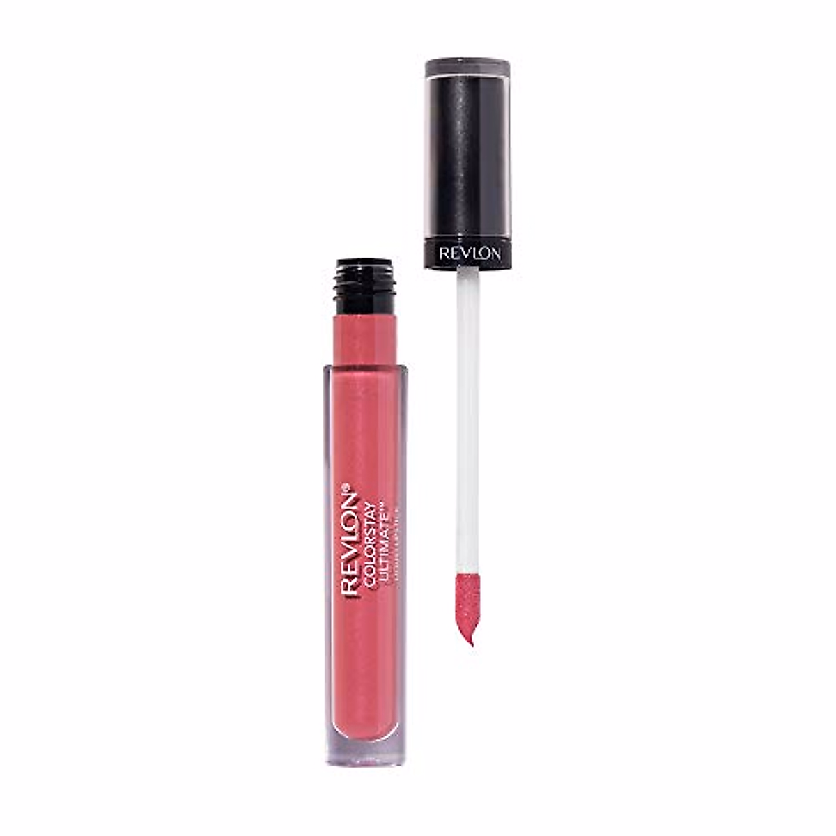 Liquid Lipstick by Revlon, Face Makeup, ColorStay Ultimate, Longwear Rich Lip Colors, Satin Finish, 010 Premium Pink, 0.07 Oz
