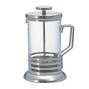 Hario Harior Bright Coffee or Tea Press Silver 600ml