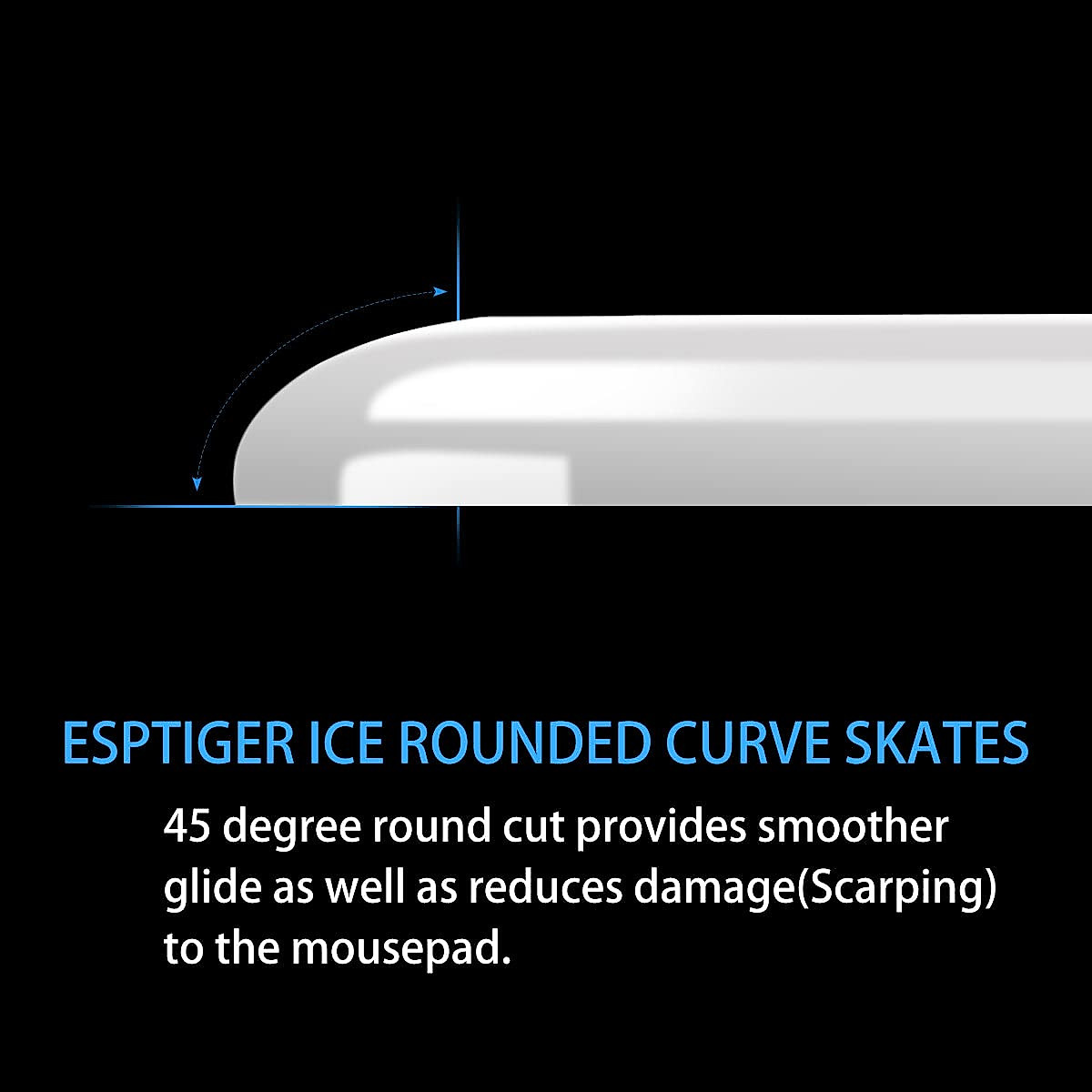 Esports Tiger ICE Mouse Feet for Razer Viper Ultimate