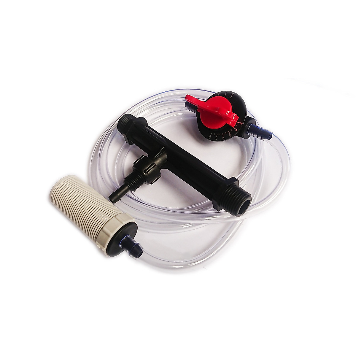 Actopus 1/2 Inch Irrigation Venturi Fertilizer Kit Mixer Injectors Tube Switch Filter