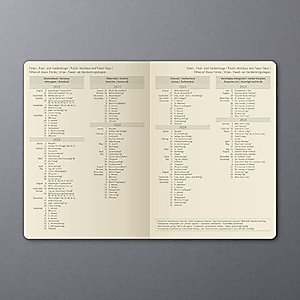 Sigel C2401 Conceptum Weekly Planner 2023/2024, Approx. A5, Approx. A5, Black, Hardcover, 2 Pages = 1 Week, 256 Pages