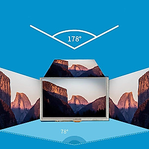 Tosuny Portable Monitor, Touch Screen Monitor 5 Inch HDMI LCD HD Display Gaming Monitor External Monitor for Raspberry PI3 PI2/B Monitor