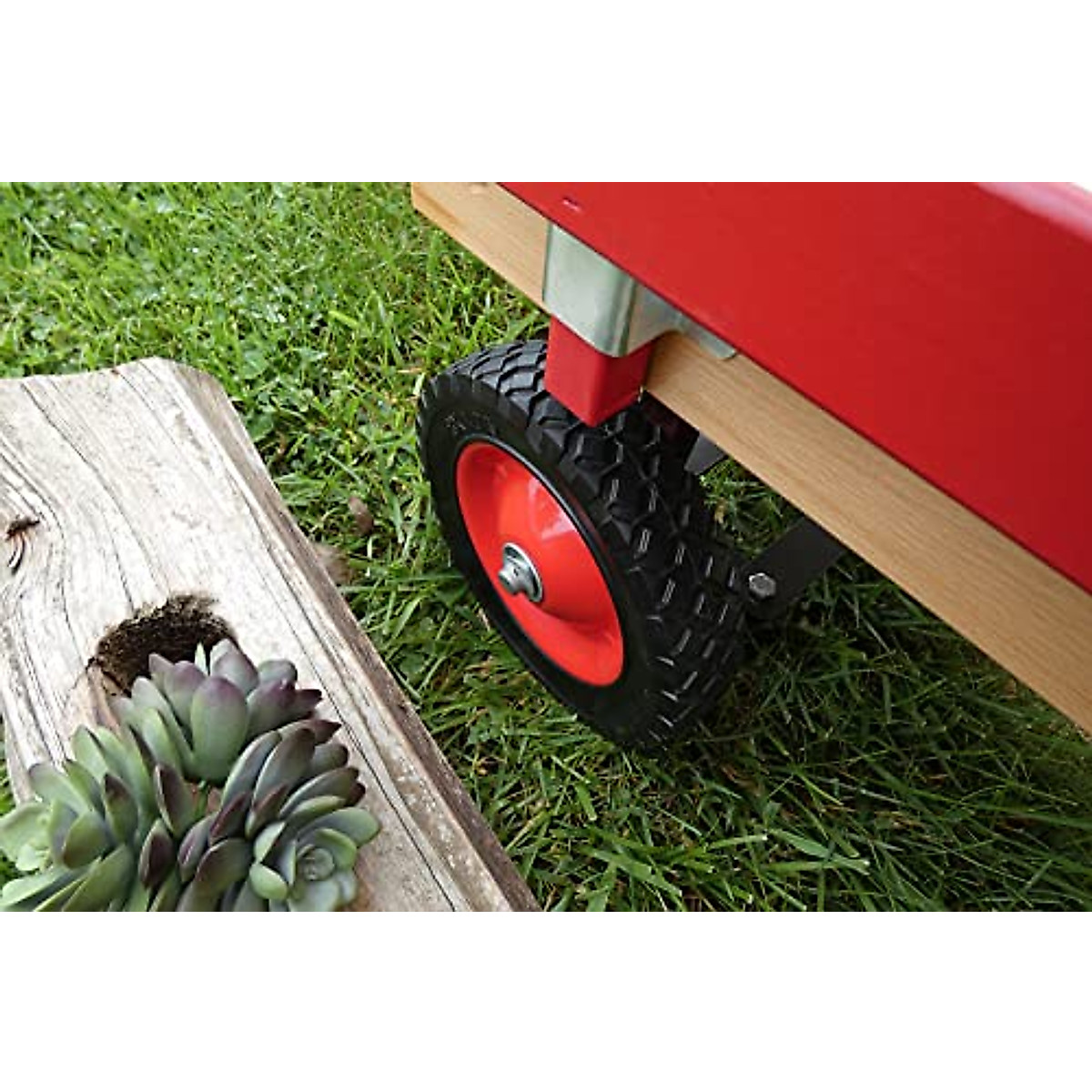 Shepherd 9594 Semi Pneumatic Sawtooth Tread Replacement Wheels