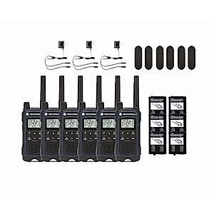 Motorola Talkabout T460 Two-Way Radios/Walkie Talkies 6-Pack