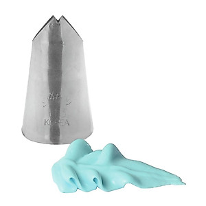 Ateco # 113 - Leaves Pastry Tip - Stainless Steel