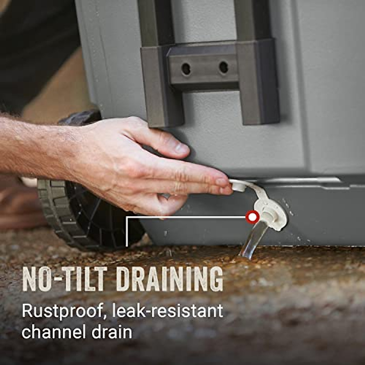 Coleman Classic Series Insulated Portable Wheeled Cooler, Leak-Resistant Outdoor Hard Cooler Keeps Ice up to 5 Days, 65-Quart