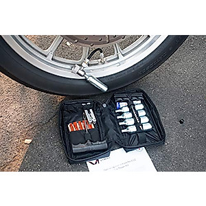 V1 Motor CO2 Motorcycle, ATV Flat Repair Kit Tubeless Tire Repair Kit