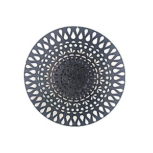 Woerte home 15.75-inch Metal Sun Art Wall Hanging Unique DIY INDOOR and Outdoor Home decoration