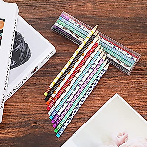 Outus 60 Pieces Scented Pencils for Kids Scented Pencils Bulk HB Graphite Pencil School Stationery Party Reward Supplies for Boys Men Women Girls (Natural Style)