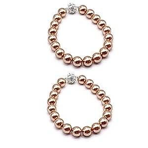 BAMFY Pearl Magnetic Curtain Tiebacks Handmade Weave Curtain Tie Backs Curtain Holders for Drapes Modern Window Draperies Decorative (Color : Brown)