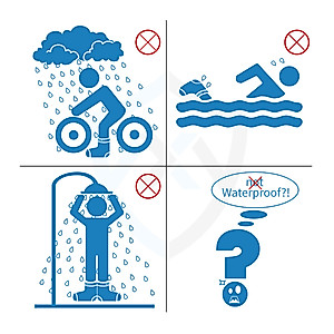 DexShell Essential Waterproof Socks Cotton Inner Hiking Walking Outdoor Recreation for Men and Women, Hi-vis Yellow, Ankle Unisex X Large