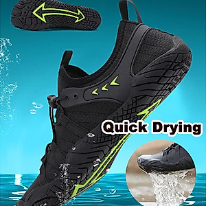 Water Shoes Men Women Barefoot Shoes Outdoor for Beach Aqua Swim Pool River Water Quick Dry Boating Fishing Diving Surfing with Yoga Aerobics