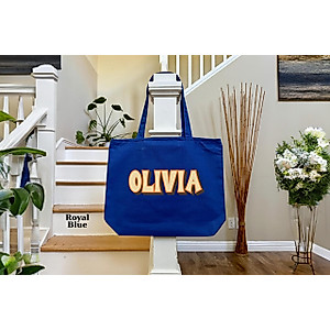 Personalized Tote Bag With Zipper, Bachelorette Gift, Wedding Gift, Tote Bag With Zipper, Custom Tote Bag, Customized Gift Bag