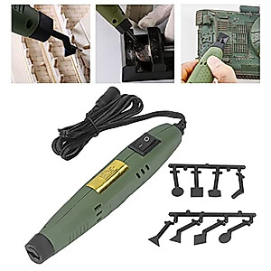 8000rpm Power Sander, 100‑240V Mini Pen Sander, DIY Sanding Pen Polishing Machine for Grinding Polishing Surfaces Grooves