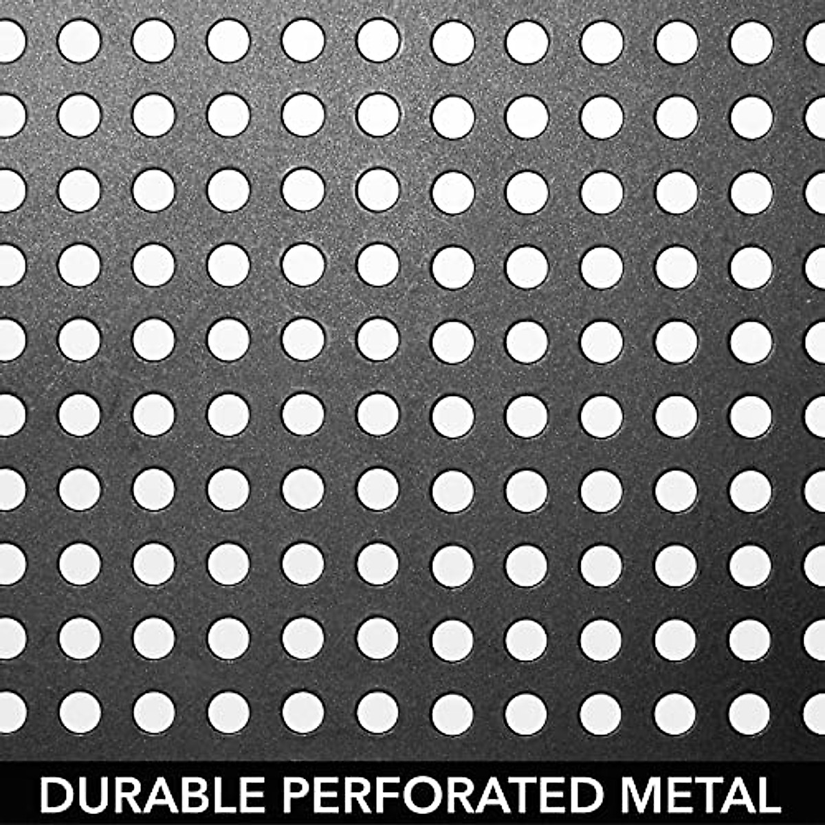 mDesign Modern Adjustable Metal Closet, Cabinet, Countertop Organizer Storage Shelves for Bedrooms, Bathrooms, Entryways, Hallways - Expandable, Durable Steel, Non-Skid Feet - 3 Pack - Black