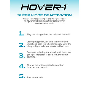 Hover-1 Helix Electric Self Balancing Hoverboard with 7 mph Max Speed, Dual 200W Motors, 3 Mile Range, and 6.5” Wheels Self Balancing Scooter