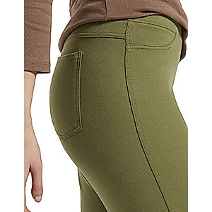 No Nonsense Women's Denim Cuffed Boyfriend Short, Fatigue, Extra Large